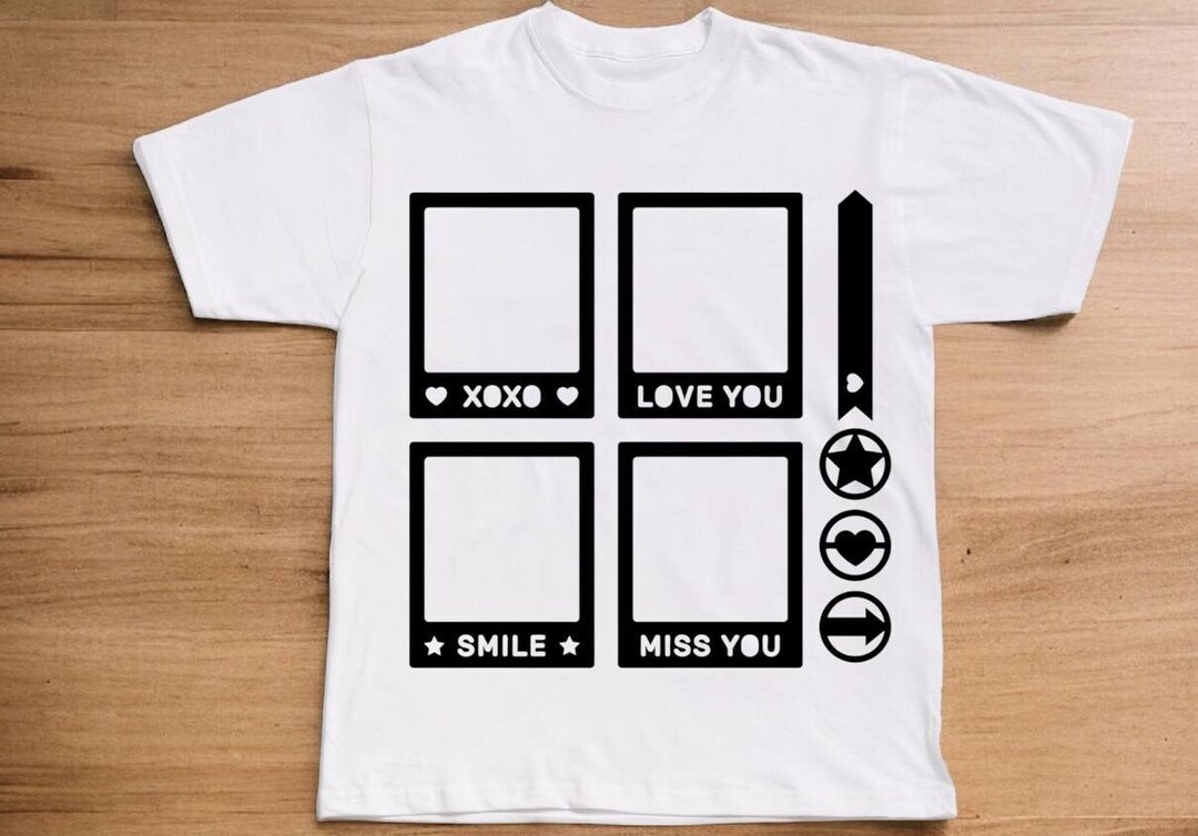 Square Frame Cut Files, Square Heart SVG, Border Frame SVG, Square ...