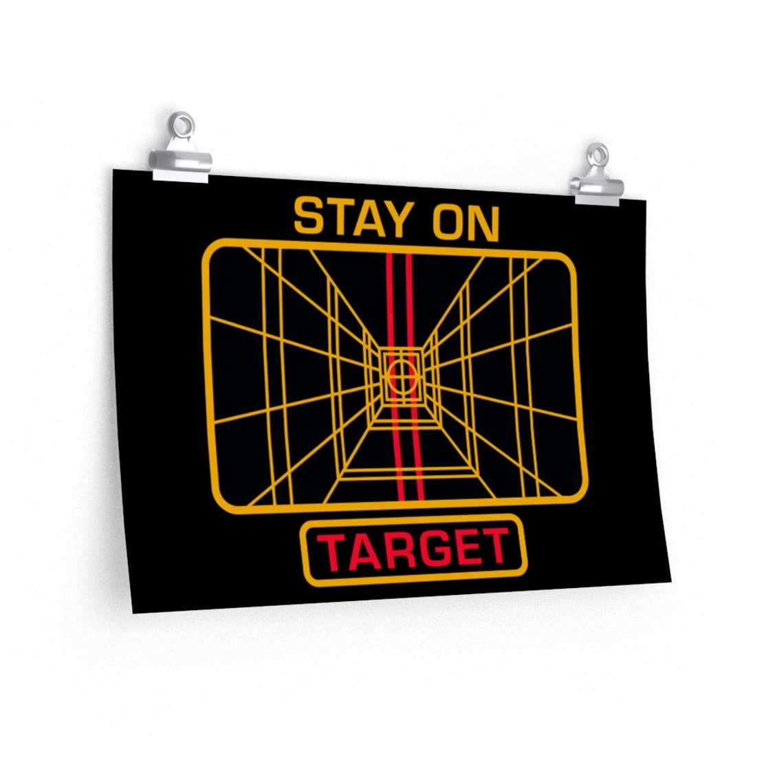Stay on Target Poster | Etsy