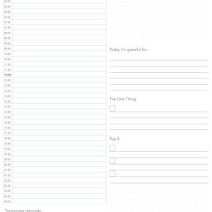2025 Digital Planner Monday Start Daily Planner Portrait Orientation ...