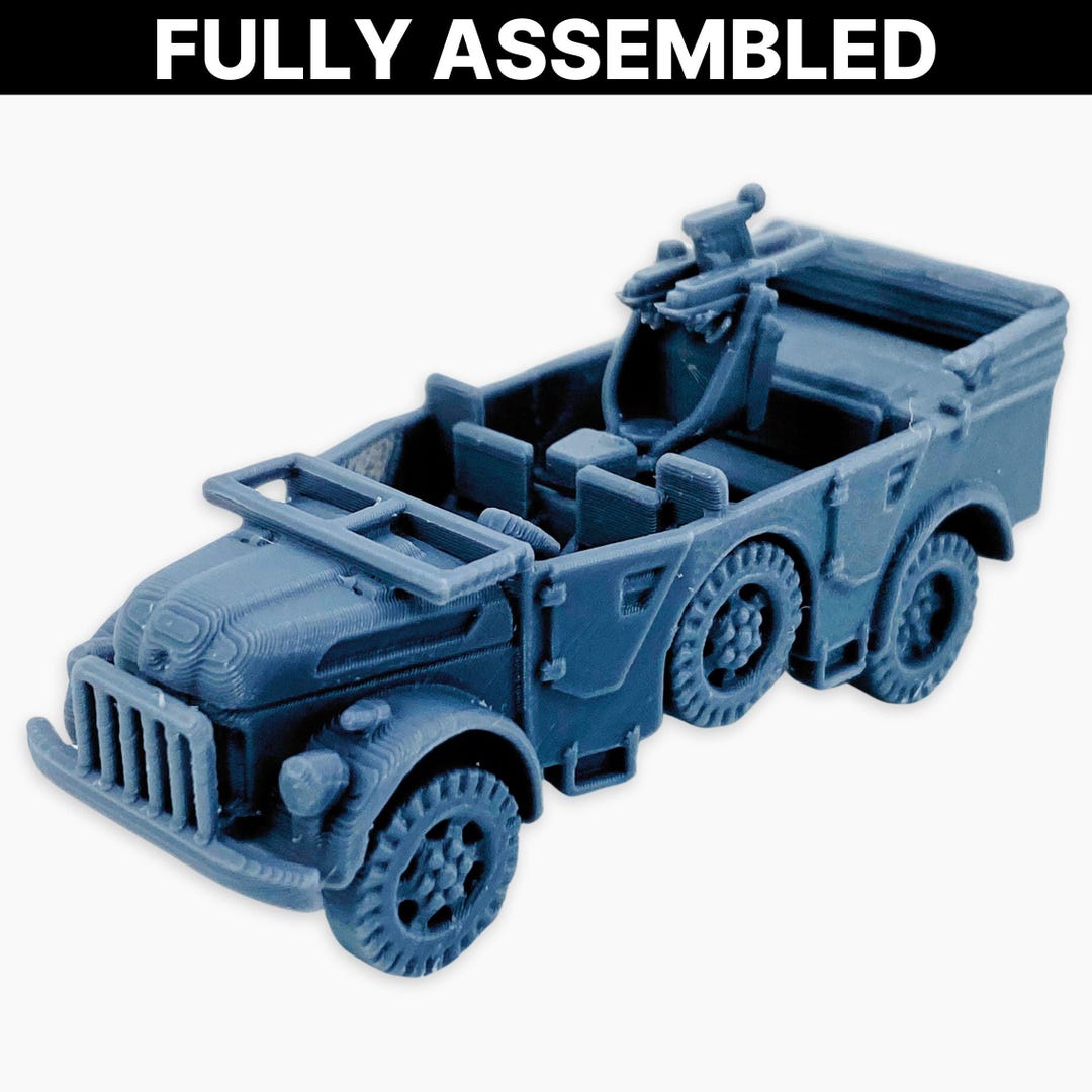 Steyr 1500A (zwilinglafette 38), Fully Assembled: WWII German 4x4 Truck ...