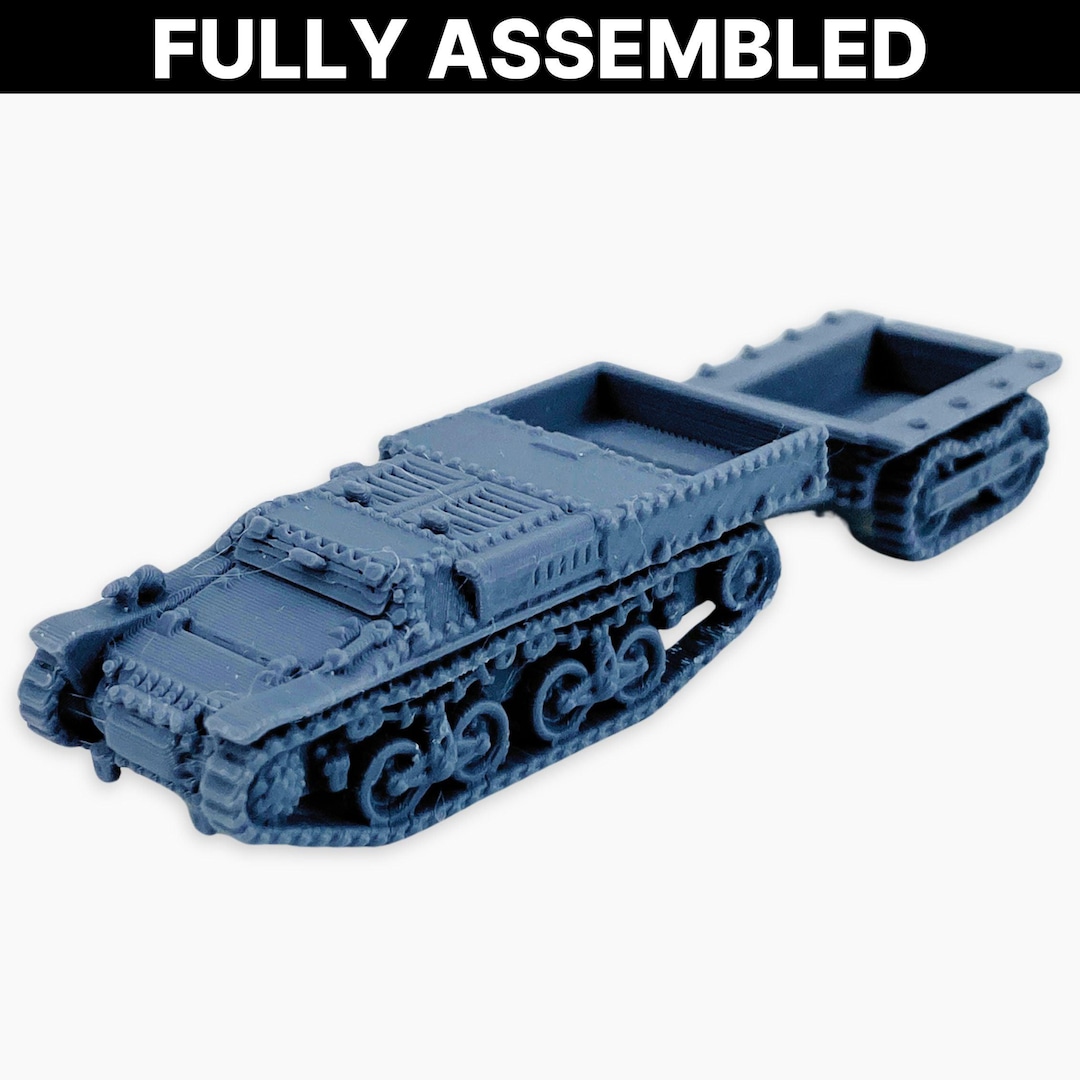 Lorraine 37L (short), Fully Assembled: WWII French Armored Supply ...