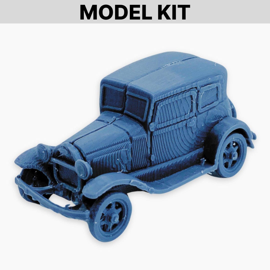 Ford Model A Victoria, Model Kit: Classic American Sedan Car Miniature ...