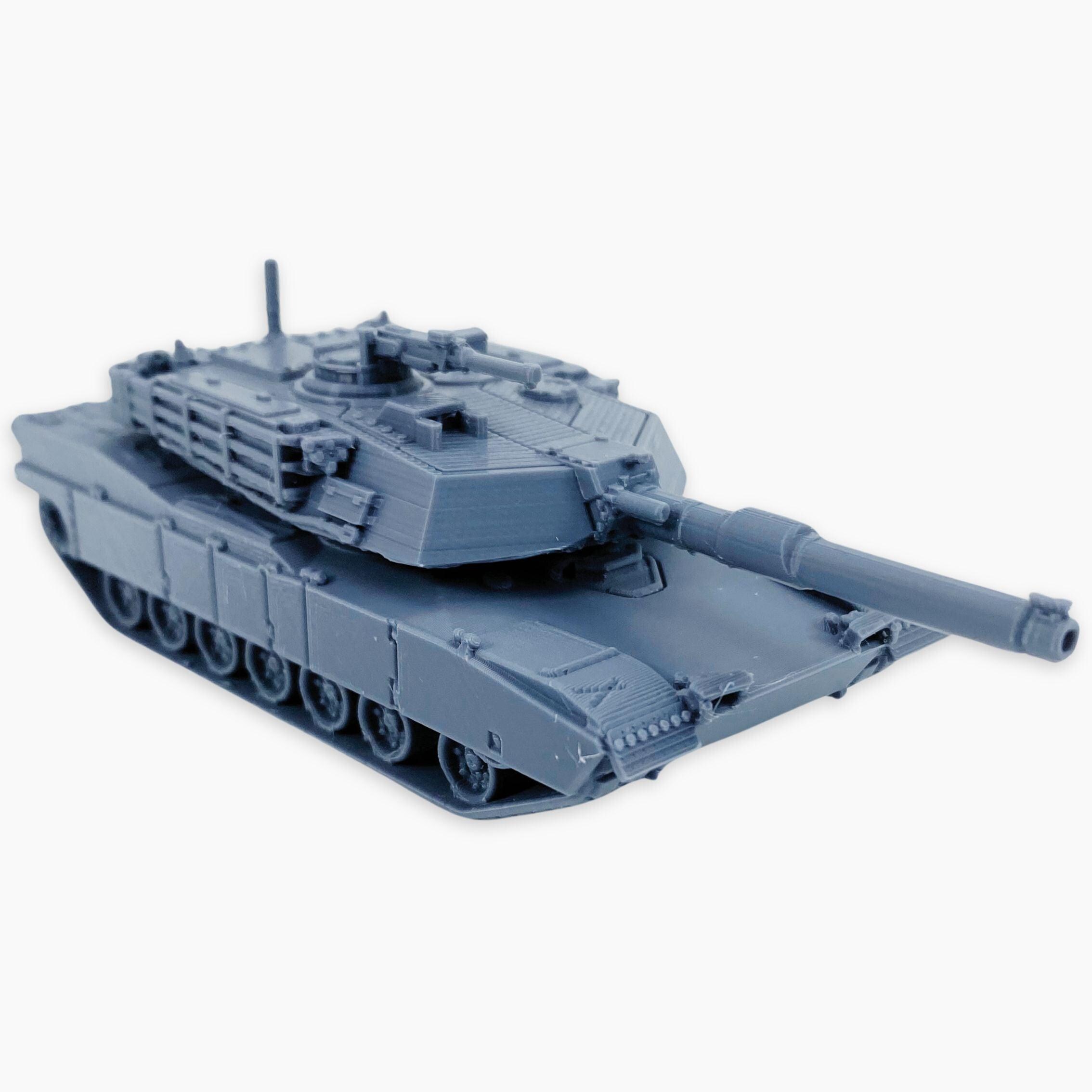 M1A1 Abrams (early Rear Guards), Fully Assembled: Modern US Main Battle ...