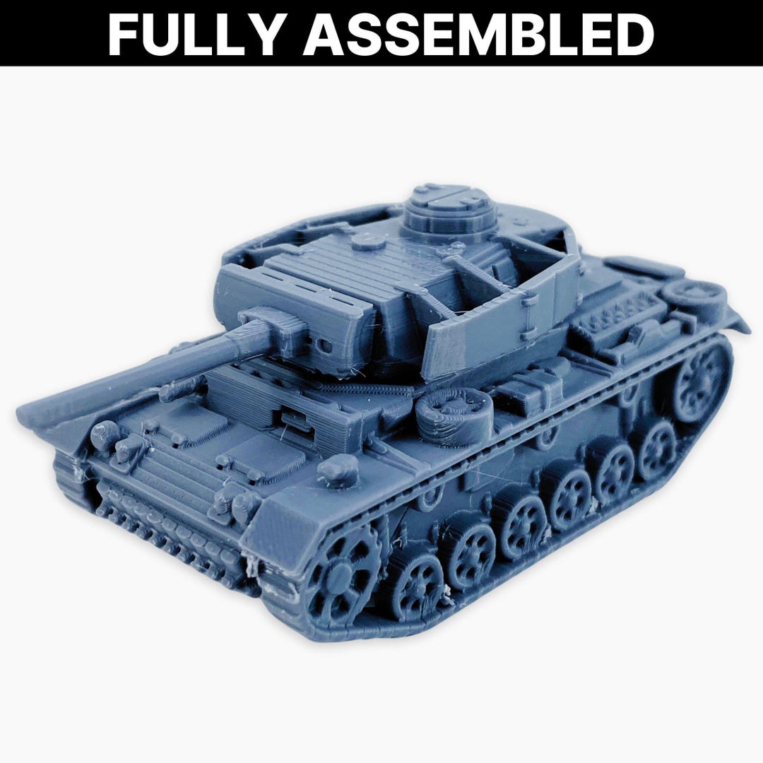 Panzer III Ausf. L (schürzen), Fully Assembled: WWII German Medium Tank ...