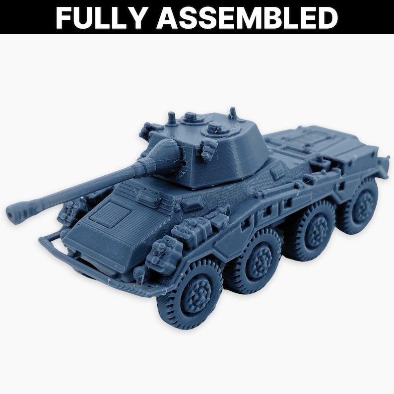 Sd.kfz. 234/2 (box), Fully Assembled: WWII German Puma Heavy Armored ...