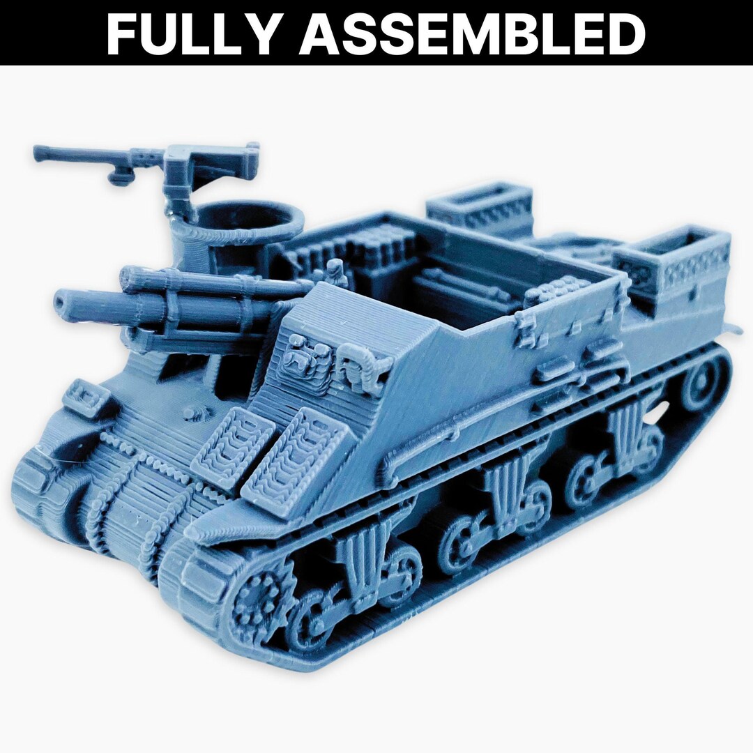 M7 Priest, Fully Assembled: WWII US Self-propelled Artillery, 105mm ...