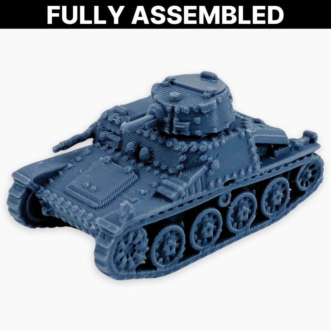 R-1, Fully Assembled: WWII Romanian Light Reconnaissance Tank, AH-IV ...