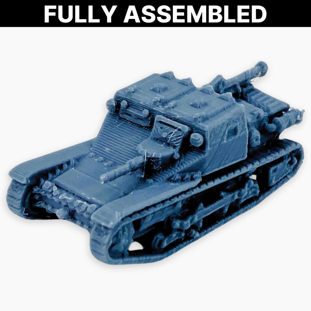 CV-33 (early), Fully Assembled: WWII Italian Utility Vehicle Model ...