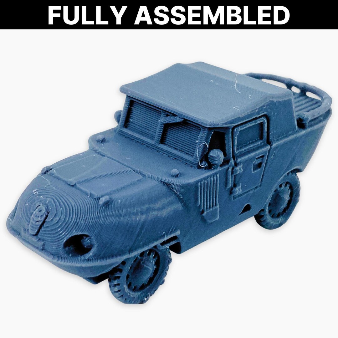 Trippel SG-6/38 (covered), Fully Assembled: WWII German Amphibious Car ...