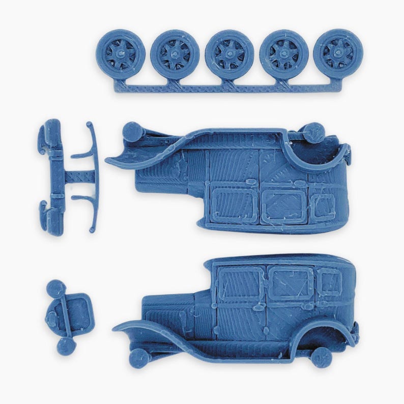 Ford Model A Victoria, Model Kit: Interwar Era US Civilian Car Model - Etsy
