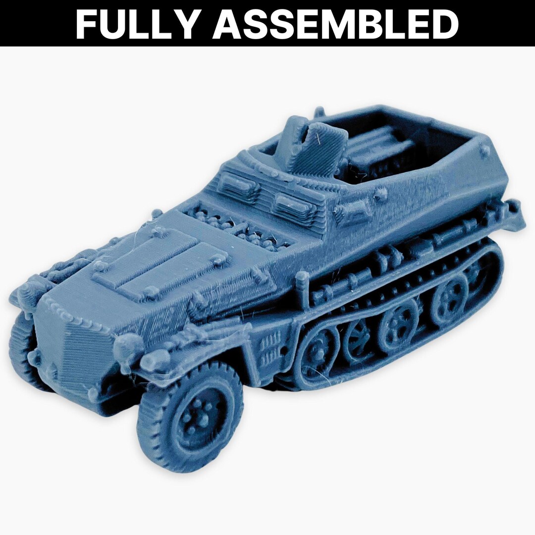 Sd.kfz. 250/A3, Fully Assembled: WWII German Light Halftrack Command ...