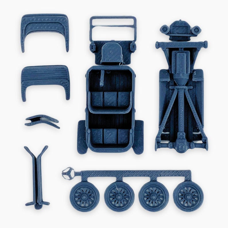 Ford Model T Touring, Model Kit: Wwi/interwar Era US Civilian Car Model ...