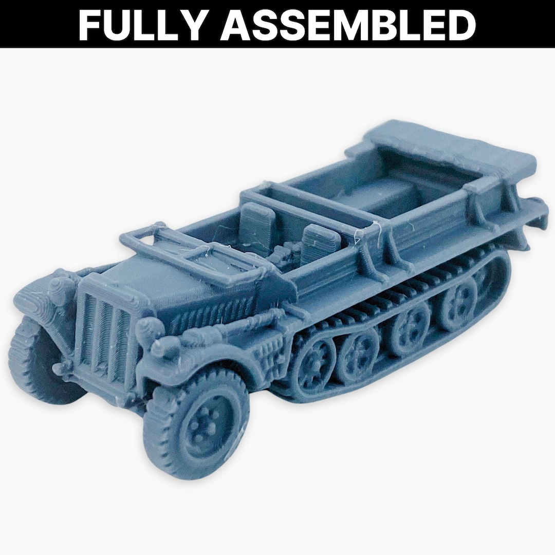 Sd.kfz. 10 Ausf. B, Fully Assembled: WWII German Light Halftrack Prime ...