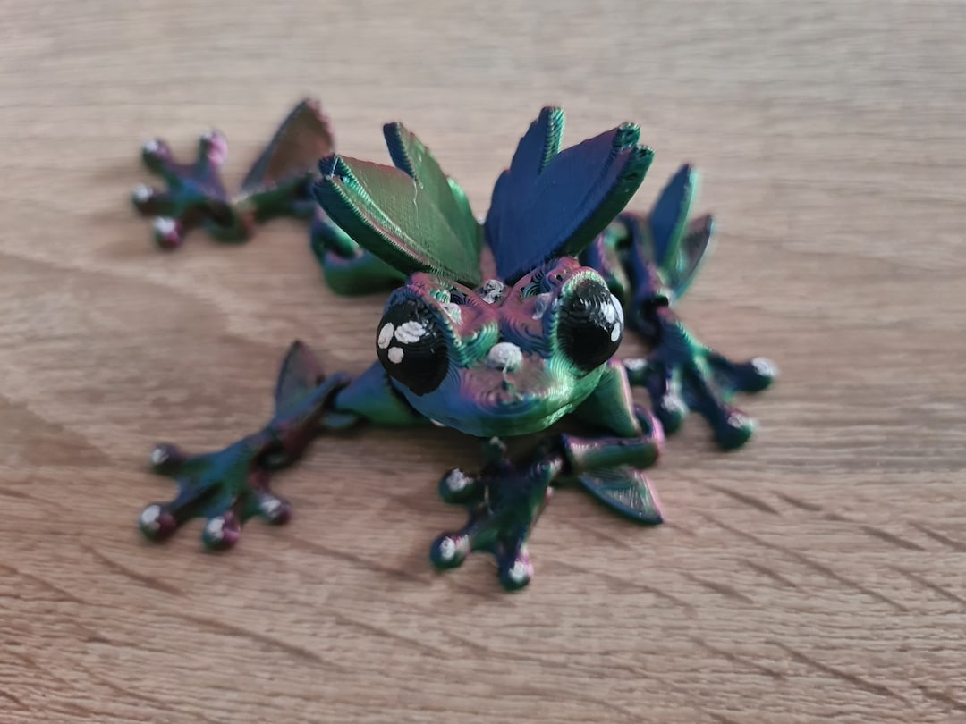 Flutter Fairy Frog, Articulating Flexi Wiggle Pet - Etsy