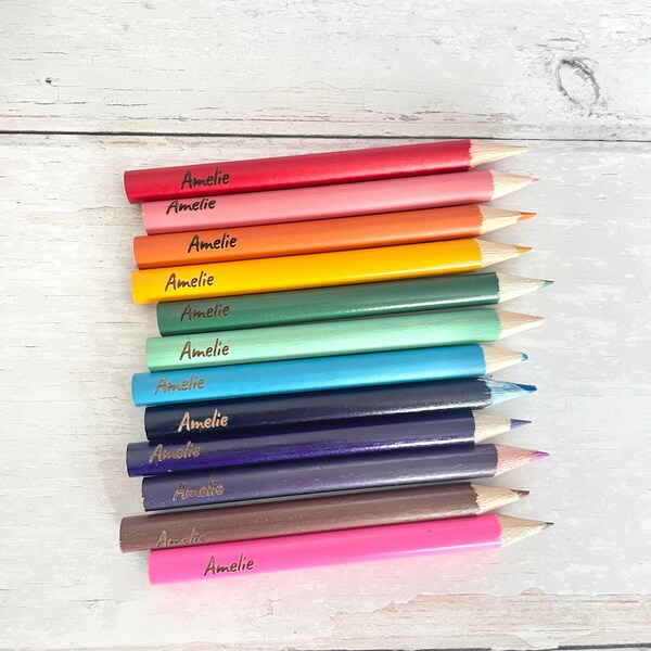 Custom Pencils - Etsy