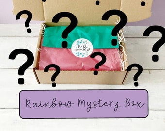 Purple Mystery Box lucky Dip Gift Box Pamper and Stationery Themed ...