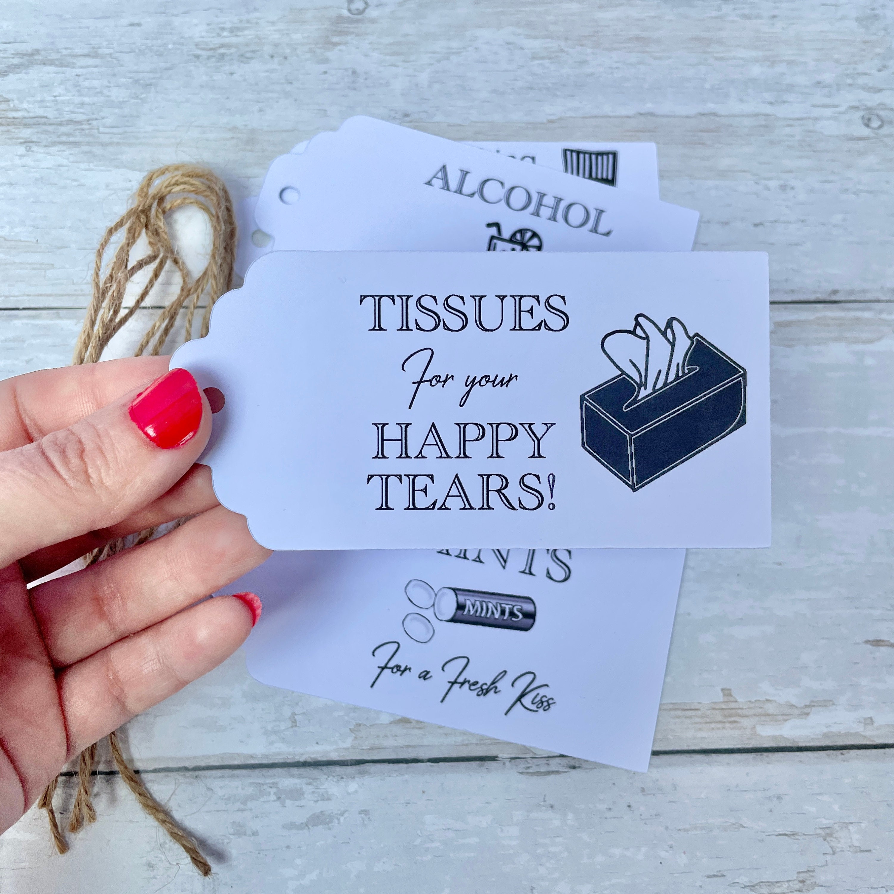 Bride Wedding Day Survival Labels, Wife to Be Gift Labels, Emergency ...