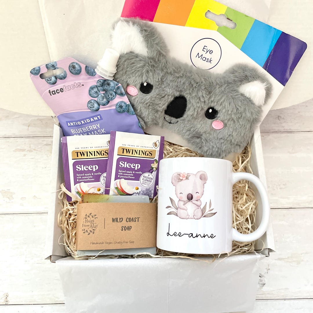 Koala Gift Box, Koala Bear Sleep Mask Gift, Aussie, Cute Animal Gift ...