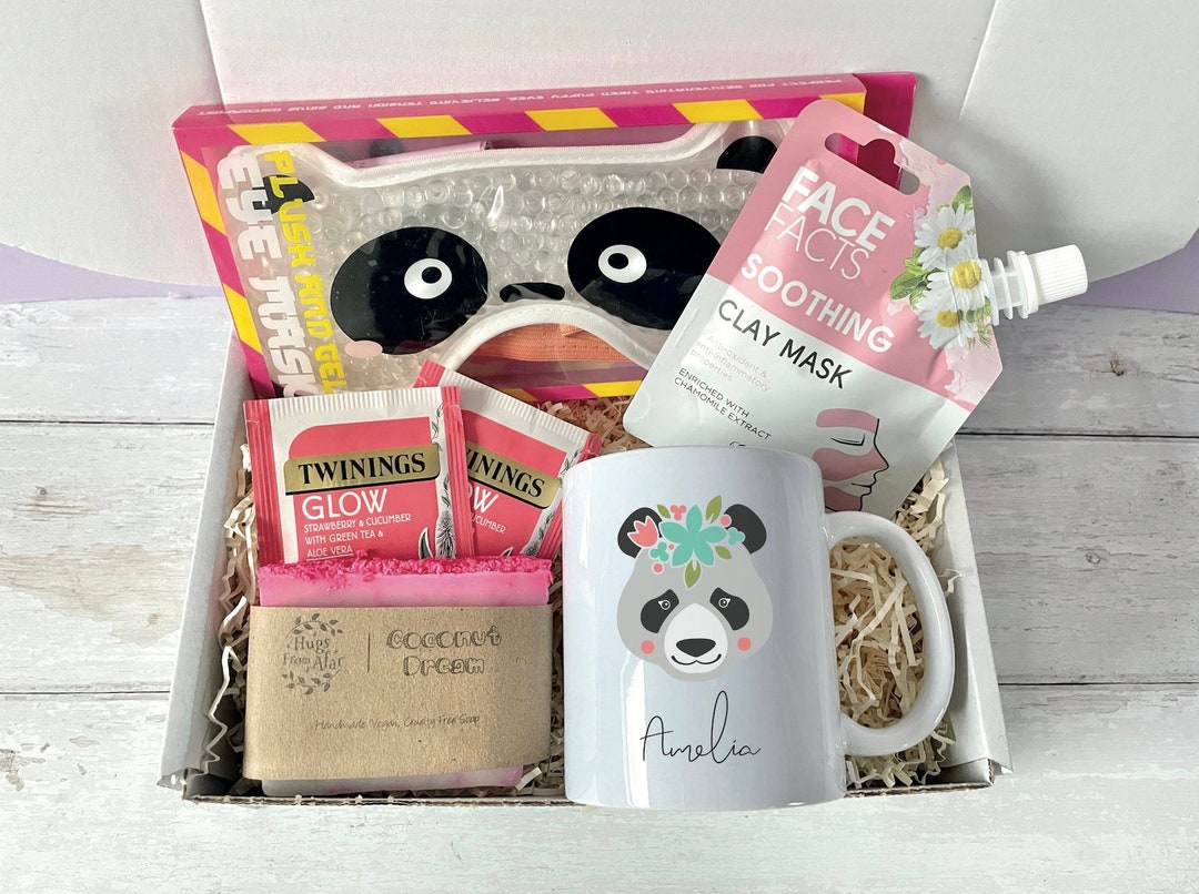 Panda Gift Box, Cute Cooling Eye Mask Gift, Pink Gift, Chinese Panda ...