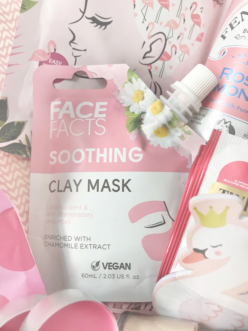 Pink Pamper Box for Her Hug in a box Pink Gift Box for | Etsy