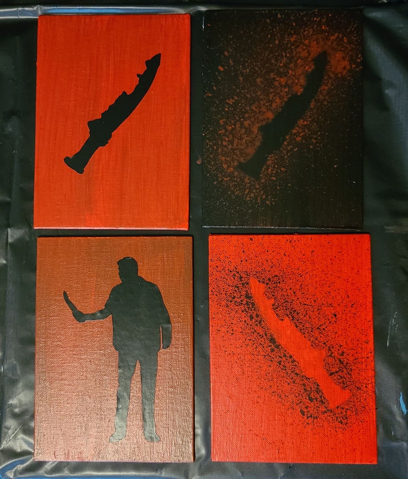 Supernatural Dean Holding First Blade - Etsy