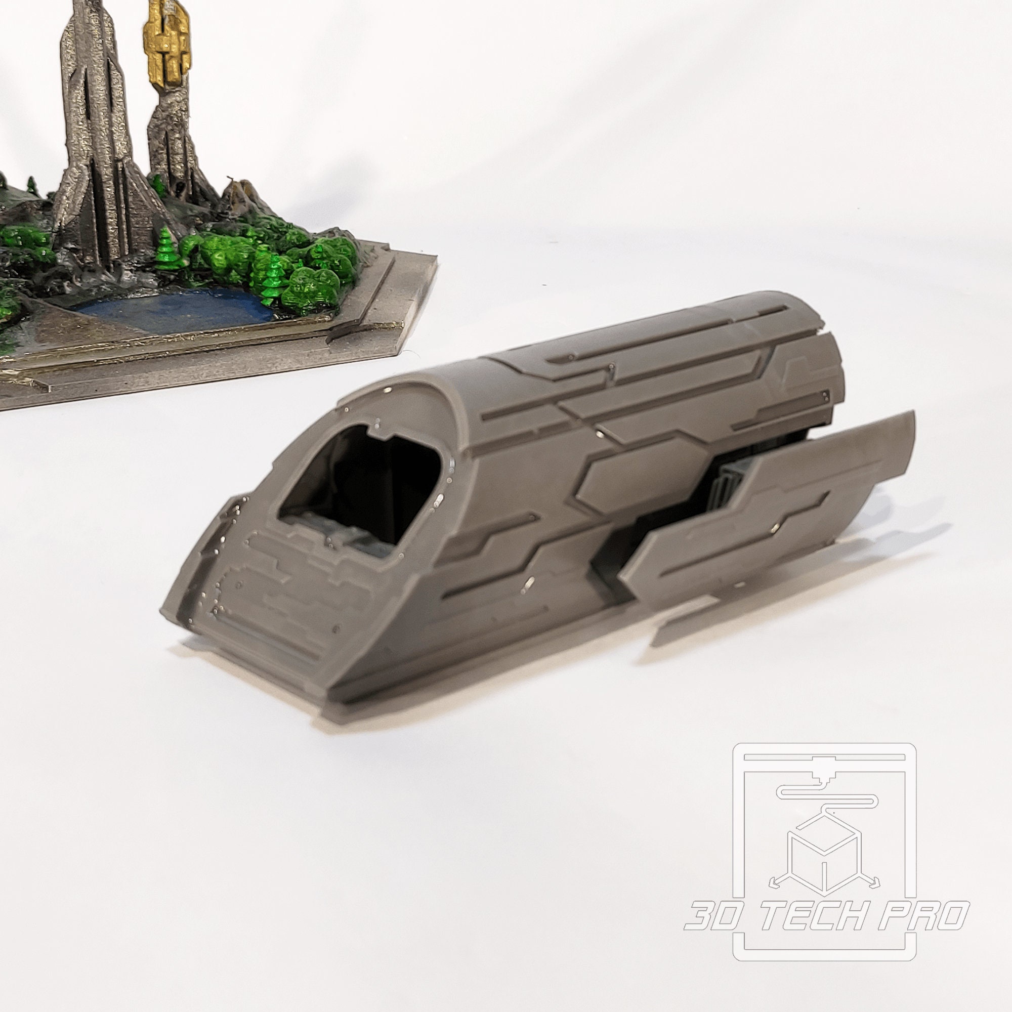 Art & Collectibles Sculpture Art Objects 3D Printed Stargate Puddle ...