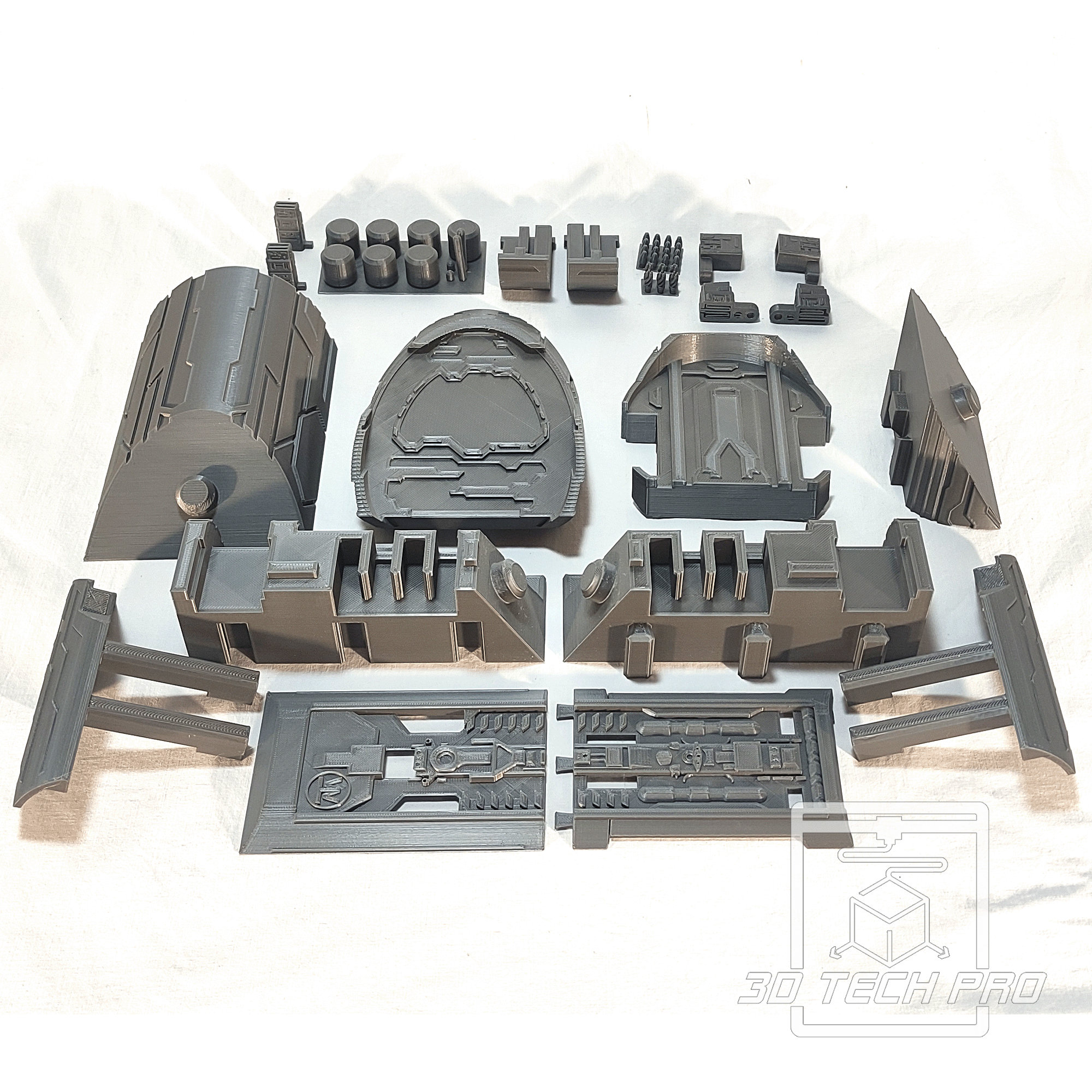 Stargate Atlantis Puddle Jumper Huge 33cm 3D Printed Model - Etsy