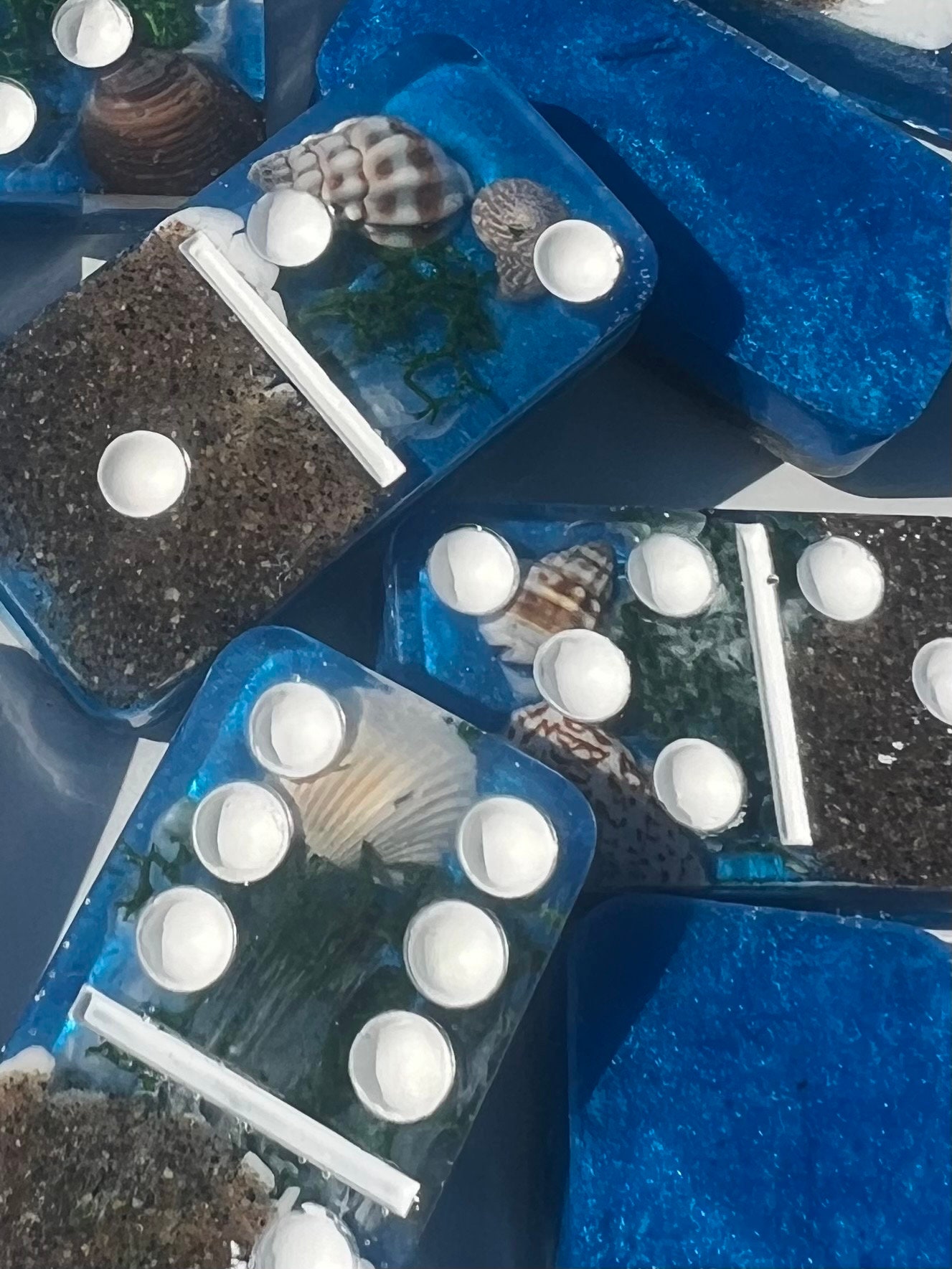 Dominos under the Sea Resin Dominos - Etsy