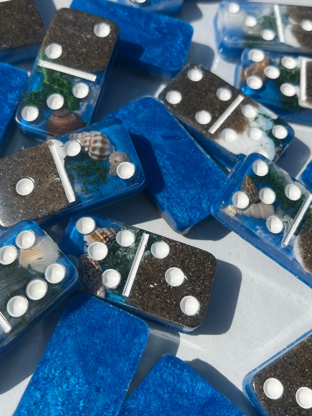 Dominos under the Sea Resin Dominos - Etsy