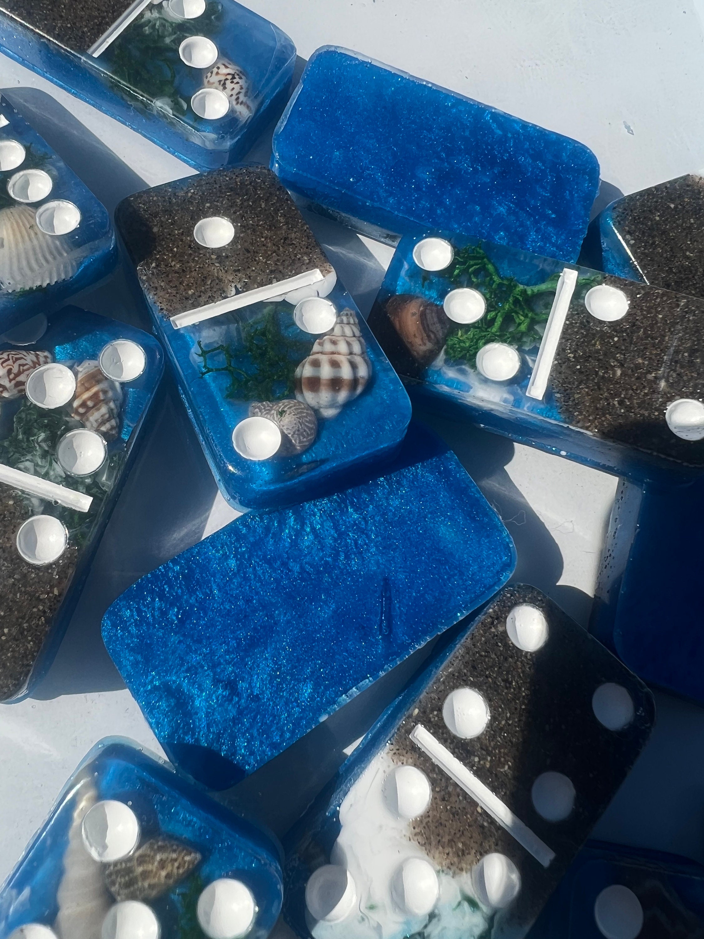 Dominos under the Sea Resin Dominos - Etsy