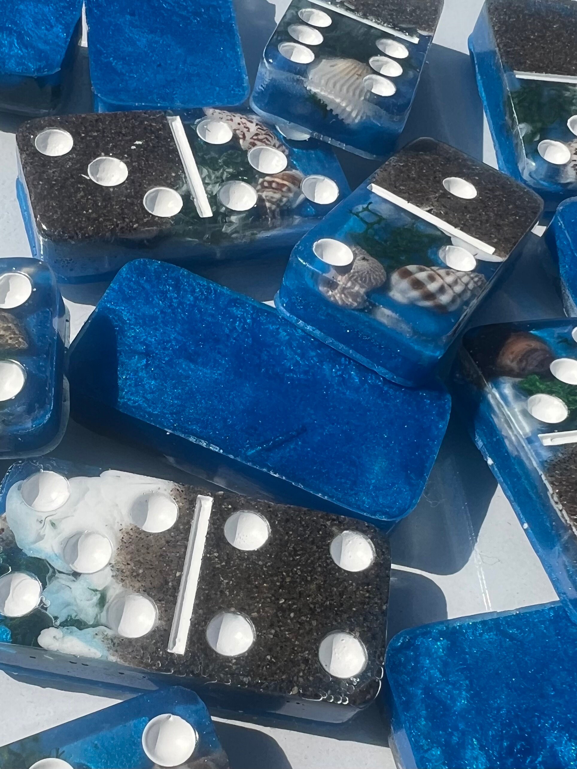 Dominos under the Sea Resin Dominos - Etsy