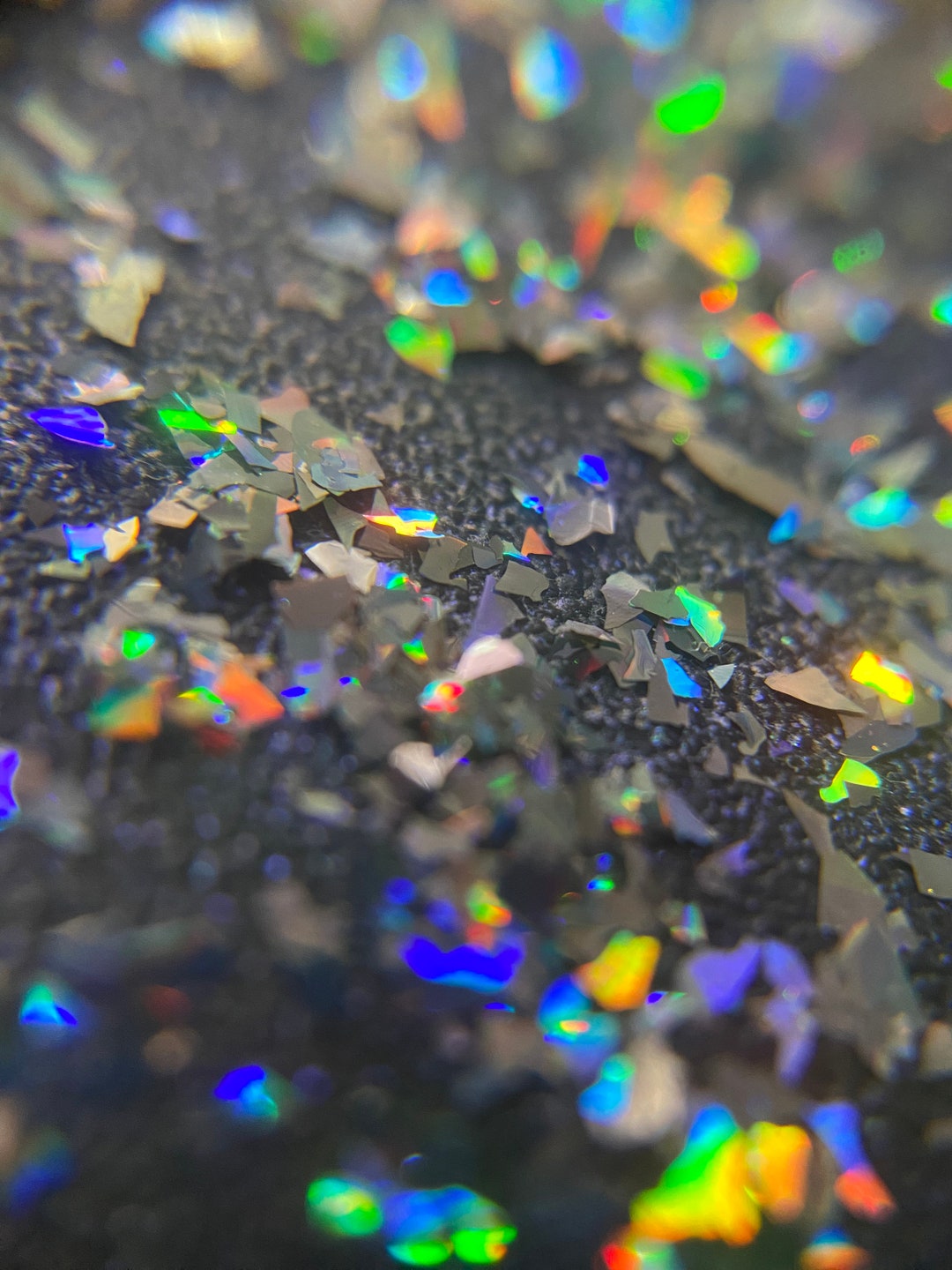 Shattered Glass Holographic Flakes - Etsy