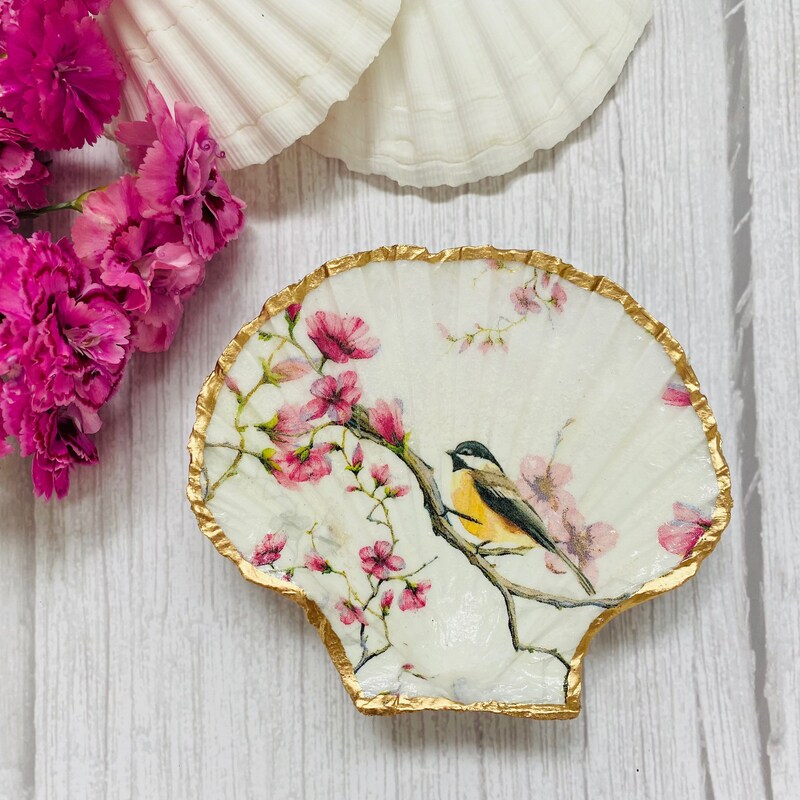 Decoupage Shells - Etsy