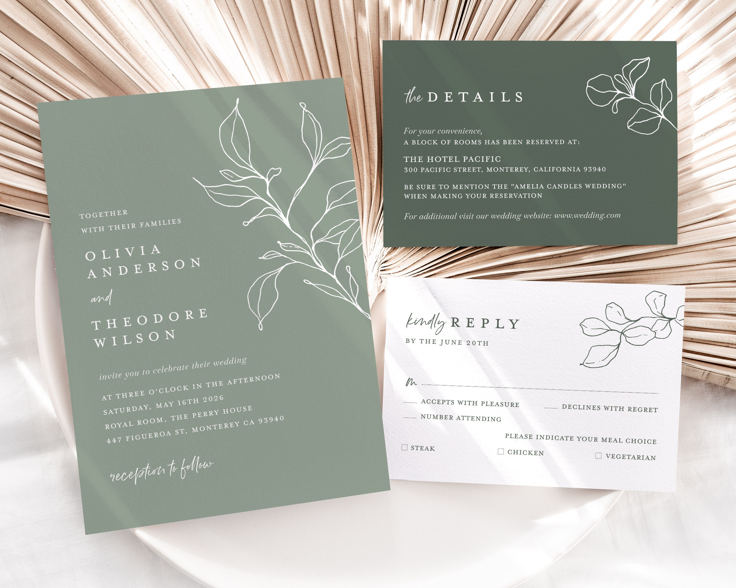 Candle As Wedding Invitation