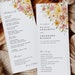 Colorful Pastel Wedding Programs Template Boho Ceremony - Etsy