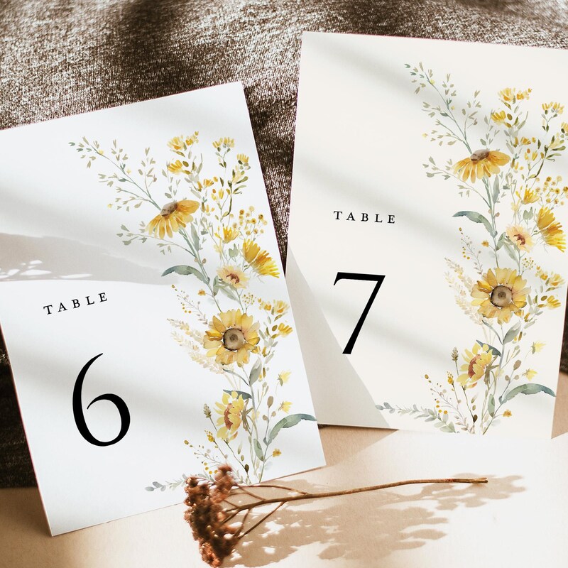 Table Numbers - Etsy