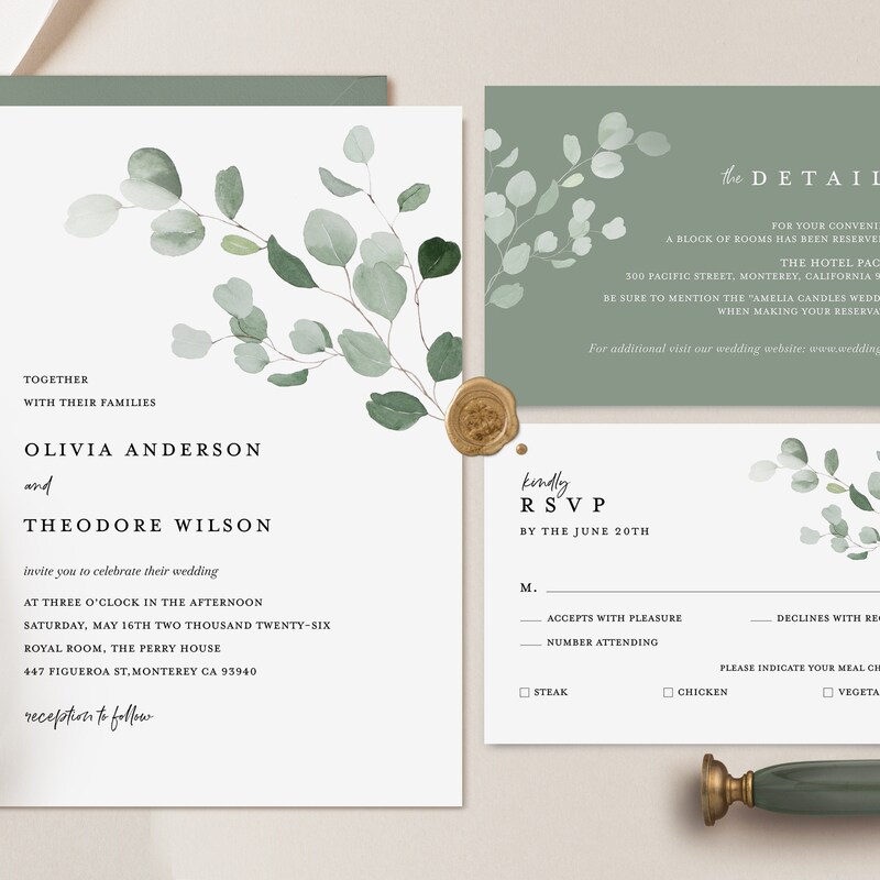 Wedding Invitations - Etsy