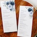 Sage Green Wedding Programs Template, Ceremony Modern Minimal Program, Printable Rustic Greenery ...