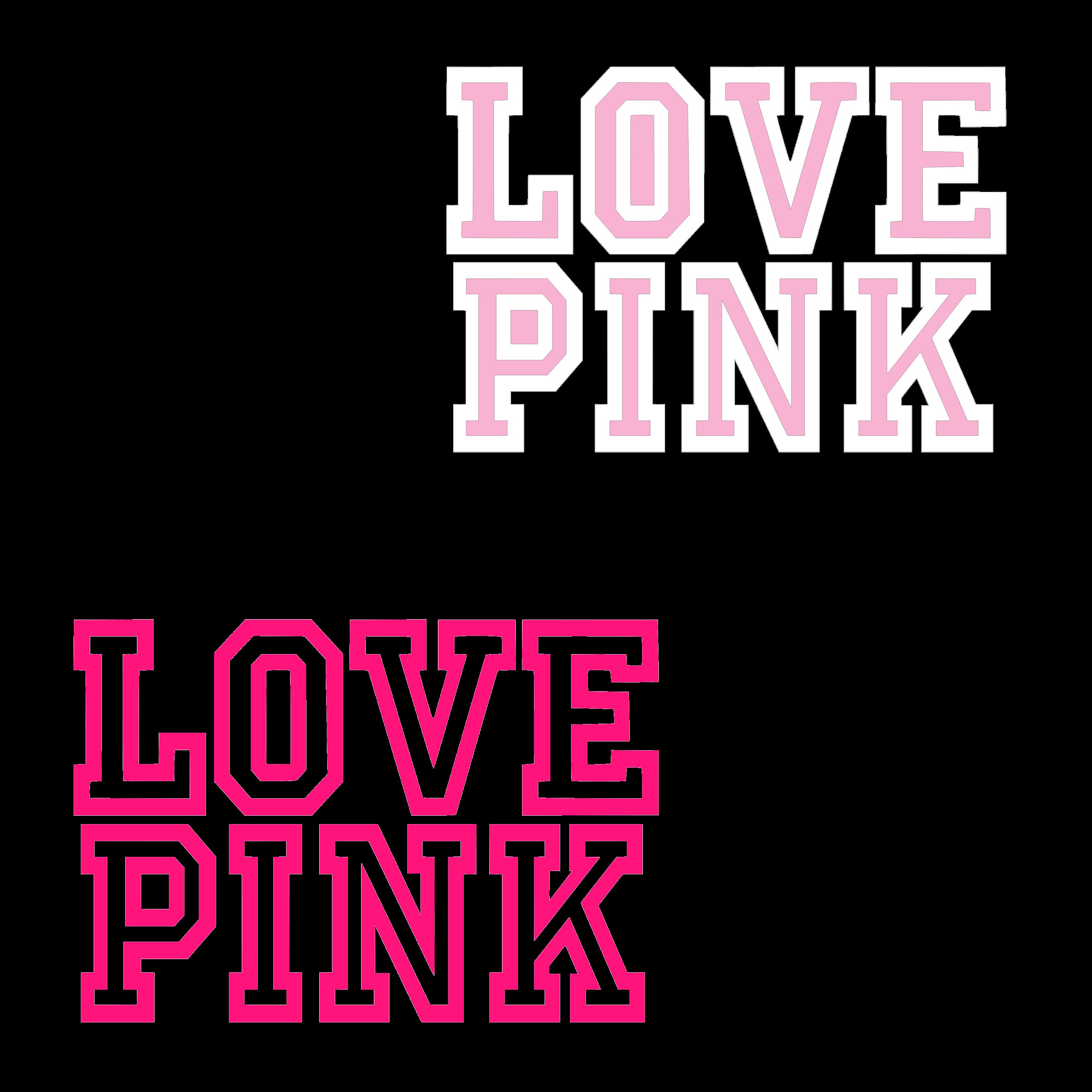 Pink SVG PNG Circuit Files Victoria Secret - Etsy