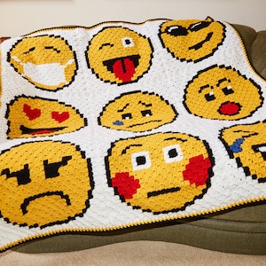 Crochet Emoji - Etsy