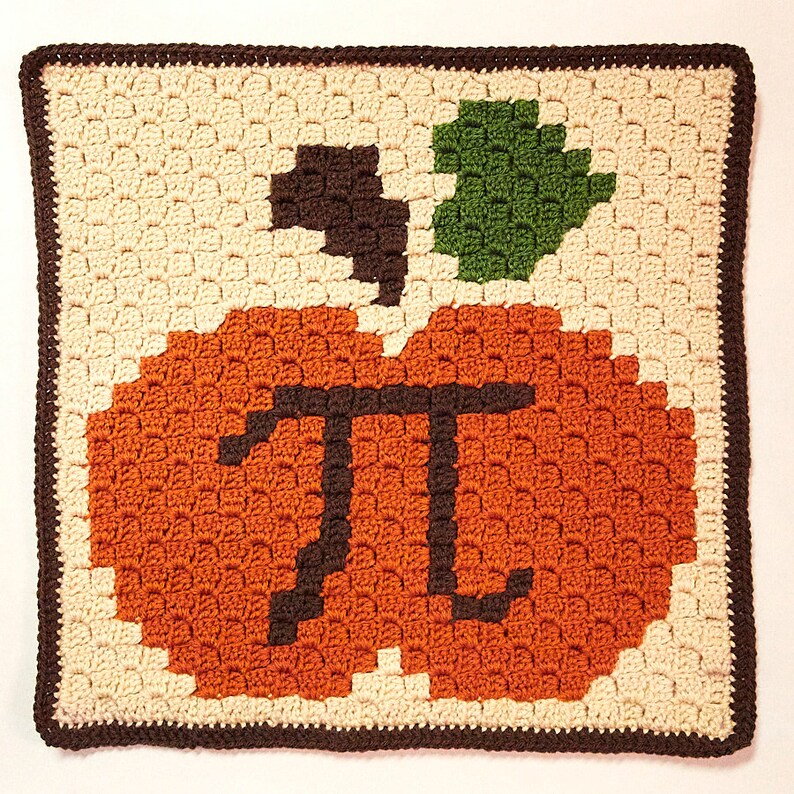 Fruit Pi C2C Crochet Afghan PATTERN Pi Day - Etsy