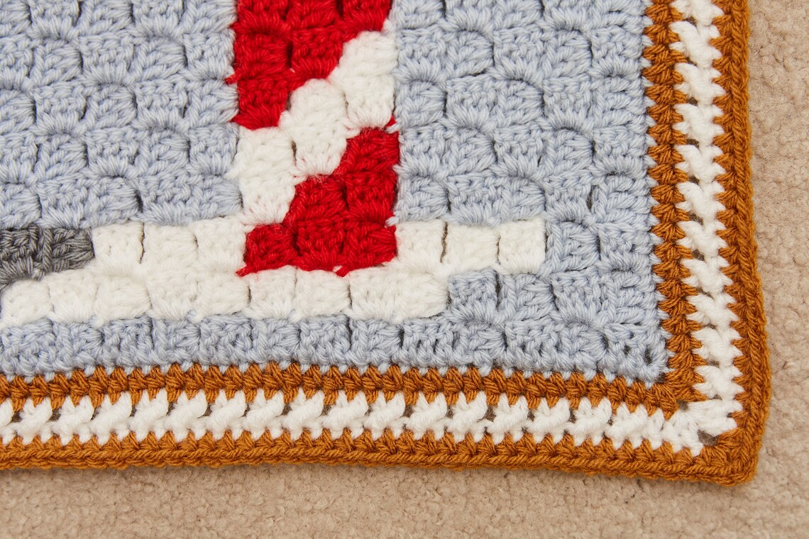 Gingerbread Cookie Lane Corner to Corner Crochet Afghan PATTERN ...