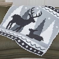 Brick Faces C2C Crochet Afghan PATTERN Crochet Blanket for Kids and ...