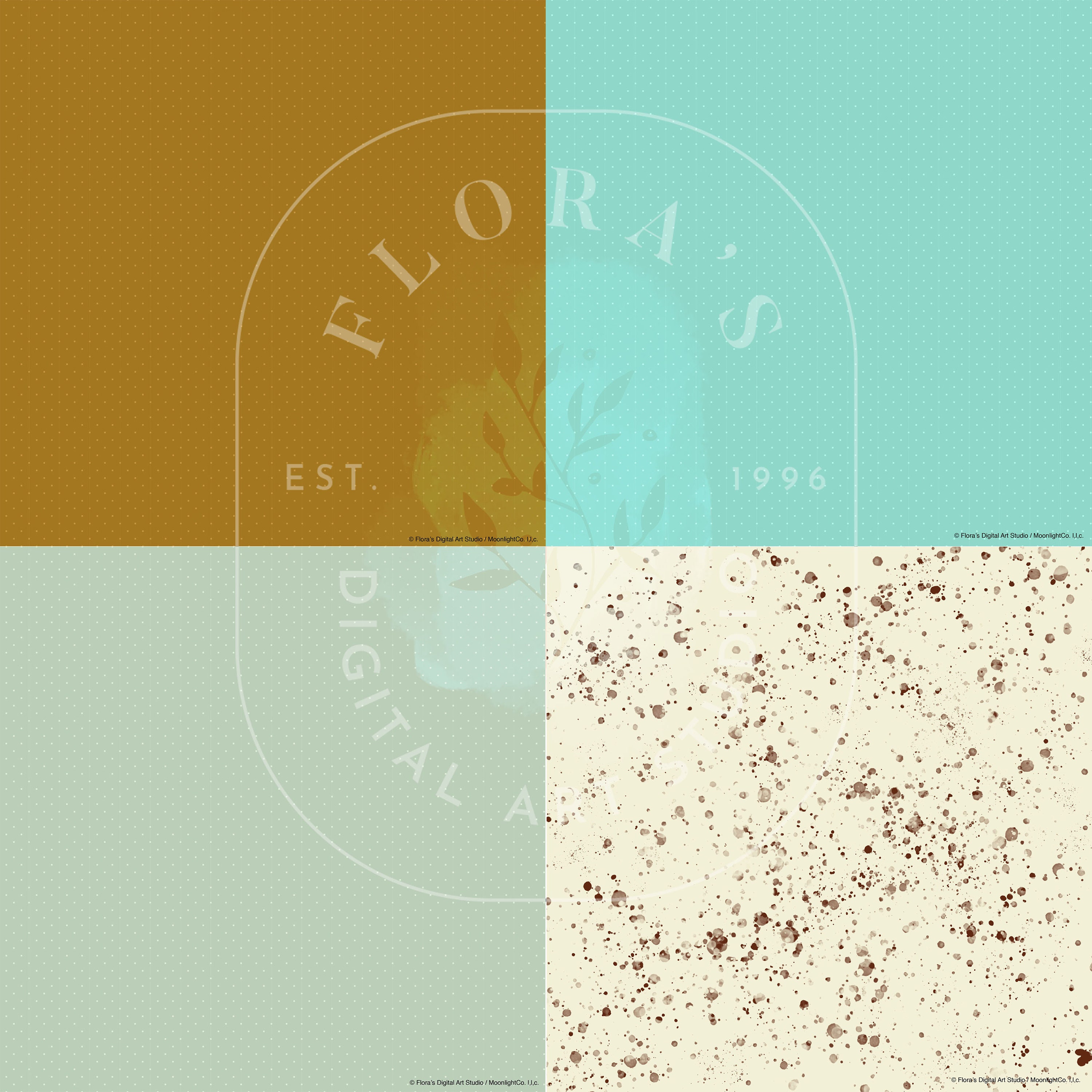 Vintage Birds& Nests Printable Digital Scrapbook Paper, Robin Egg Blue ...