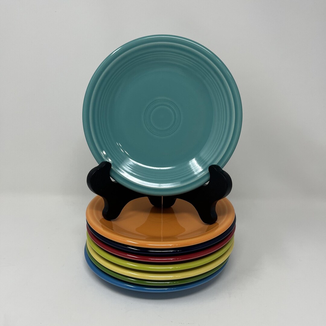 Your Choice of Fiesta Fiestaware 7" Salad Dessert Plates Various Colors ...