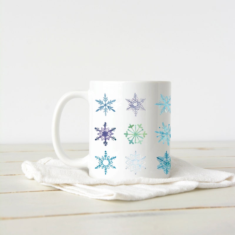 Snowflake Mug - Etsy