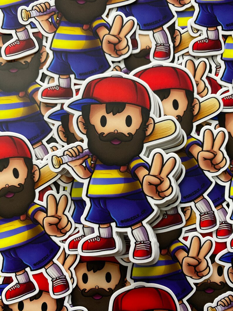 Earthbound Ness Matte Sticker - Etsy