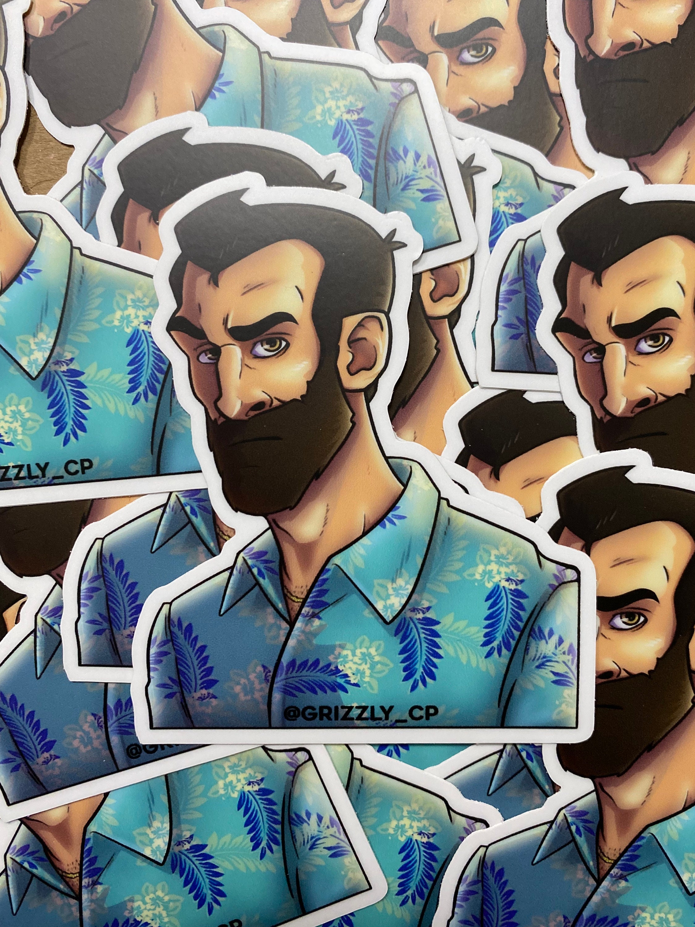 Mr. Vercetti Matte Sticker - Etsy