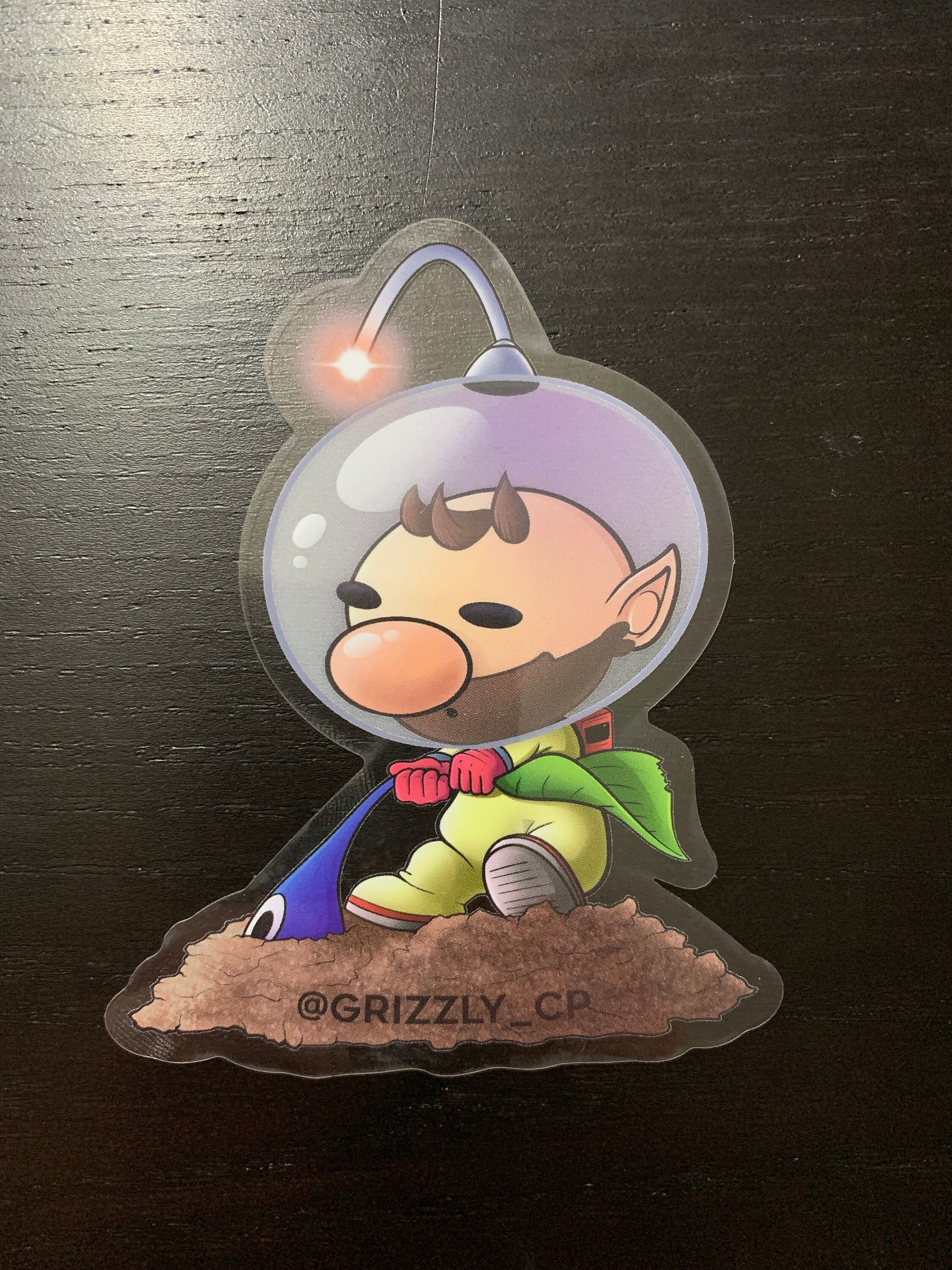Capt. Olimar - Transparent Sticker! - Etsy