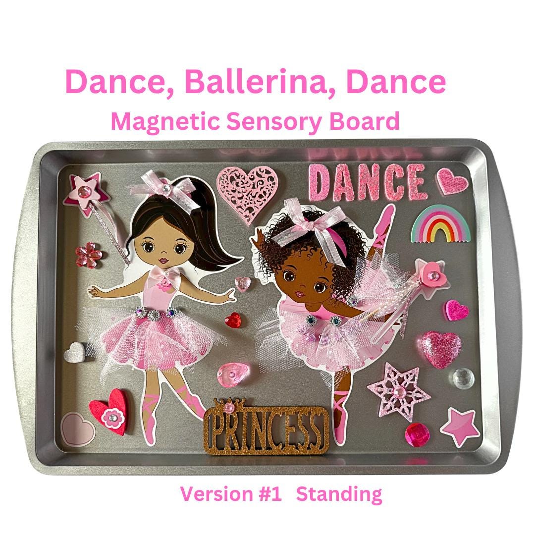 Ballet Dance Magnetic Sensory Board Quiet Time Travel Activity Dance ...